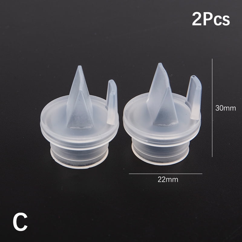 2pcs Solid Color Duckbill Valve Breast Pump Backflow Protection Breast ...