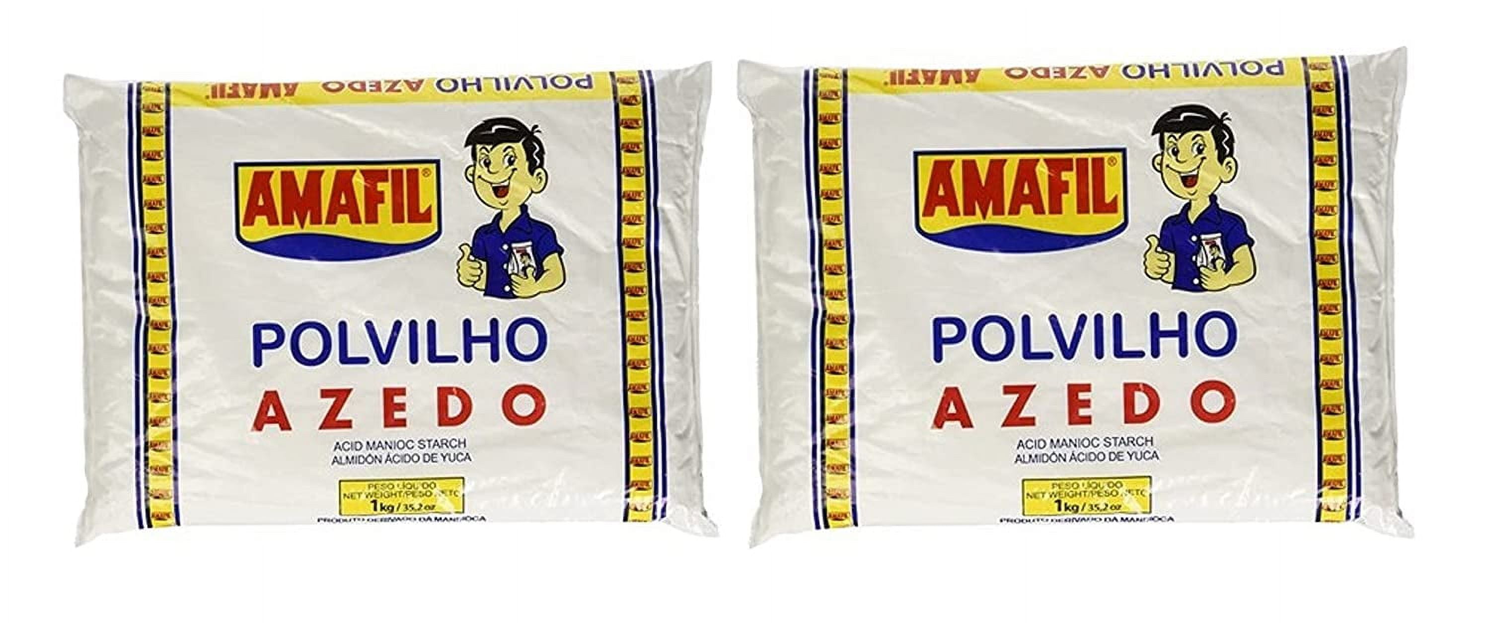 2pcs Sour Manioc Starch 35.2 Oz Polvilho Azedo 1kg Pack , 70.4 Ounce ...