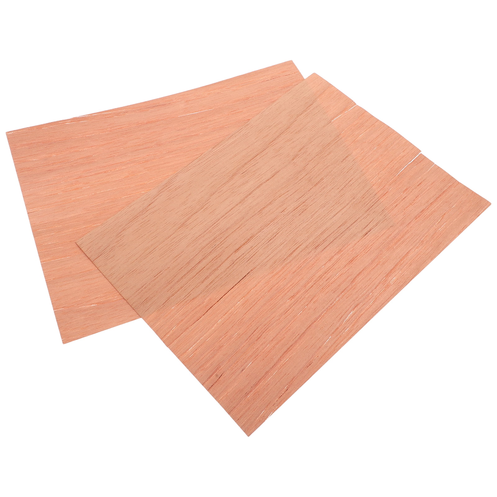 2pcs Spanish Cedar Sheets For Tubes Veneer Lumber Strips Accessories ...