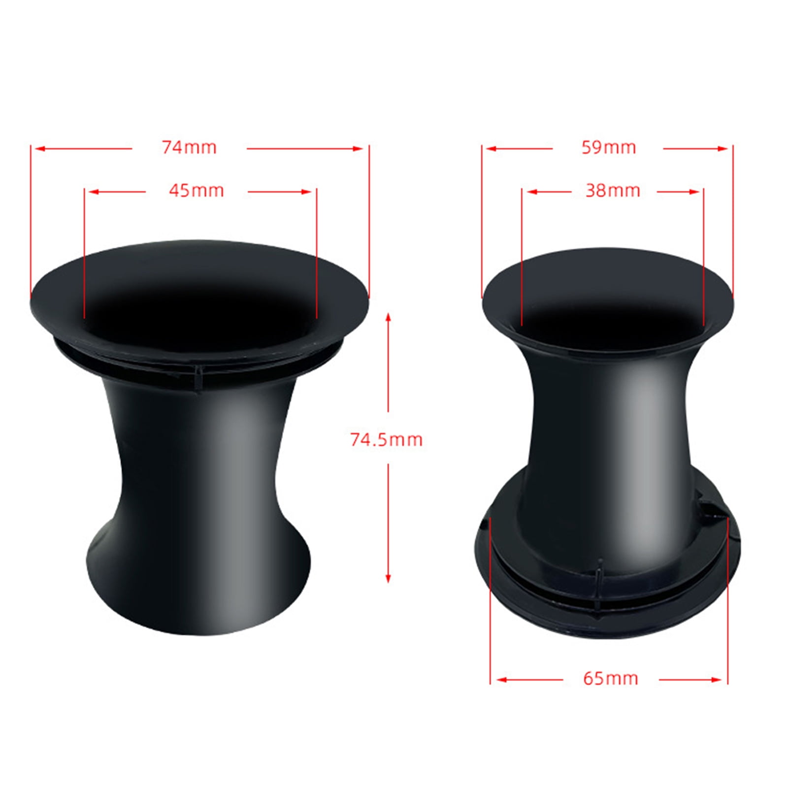 2pcs Speaker Inverter Tube Speaker Port Tube for 3-10Inch Woofers ...
