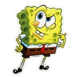 2pcs Spongebob Squarepants Magnet Set - SpongeBob Curious Face Flexible ...