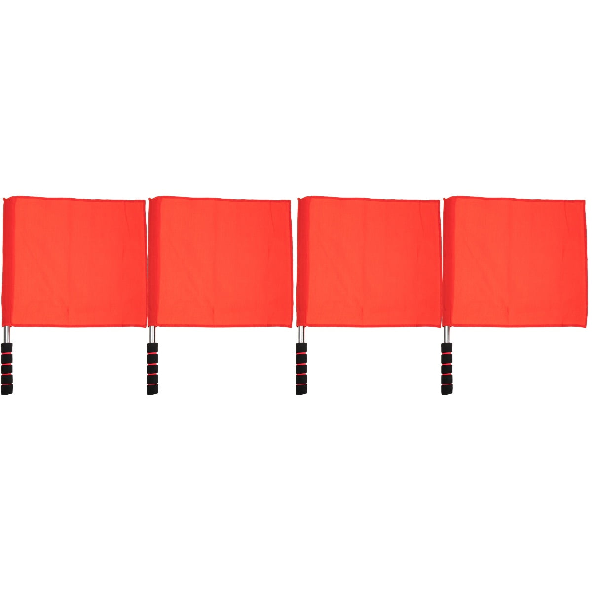 2pcs Sports Referee Flag Red Hand Flag Track and Field Flag 2pcs ...