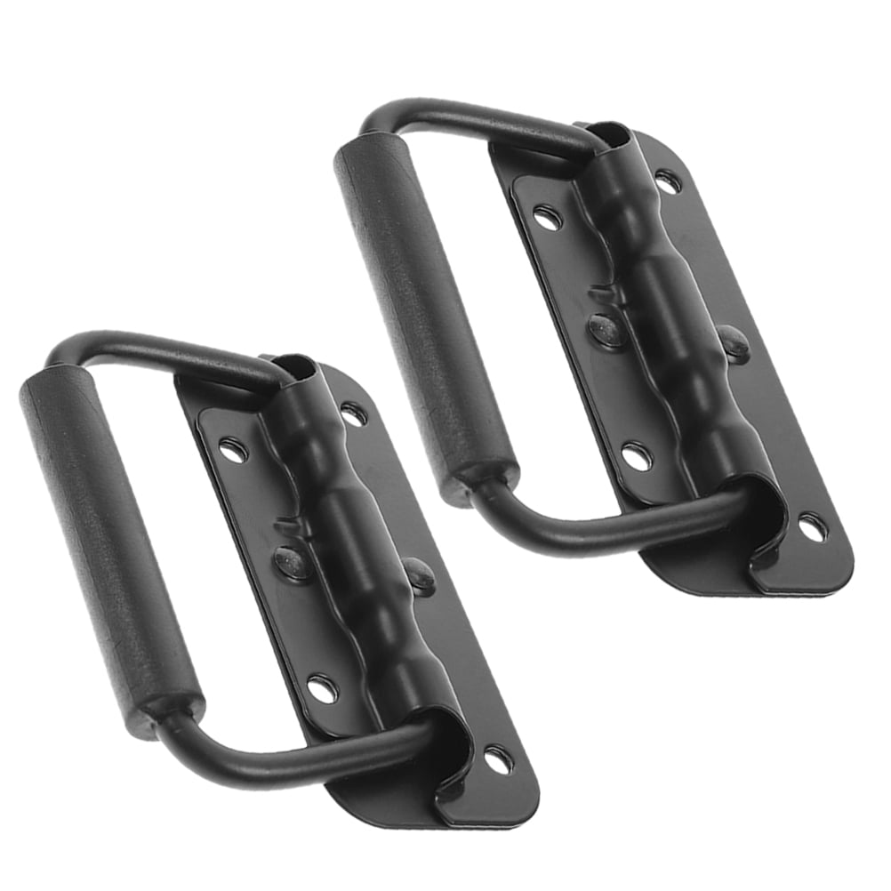 2pcs Spring-Loaded Folding Handles Stainless Steel Folding Pull Handles ...