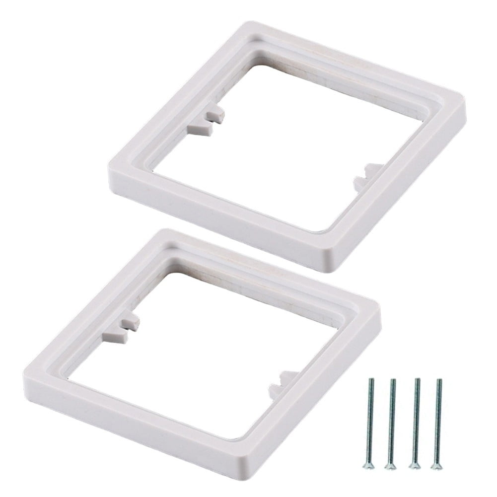 2pcs Square Socket Spacer Socket Switches Spacer Frame Plate With ...