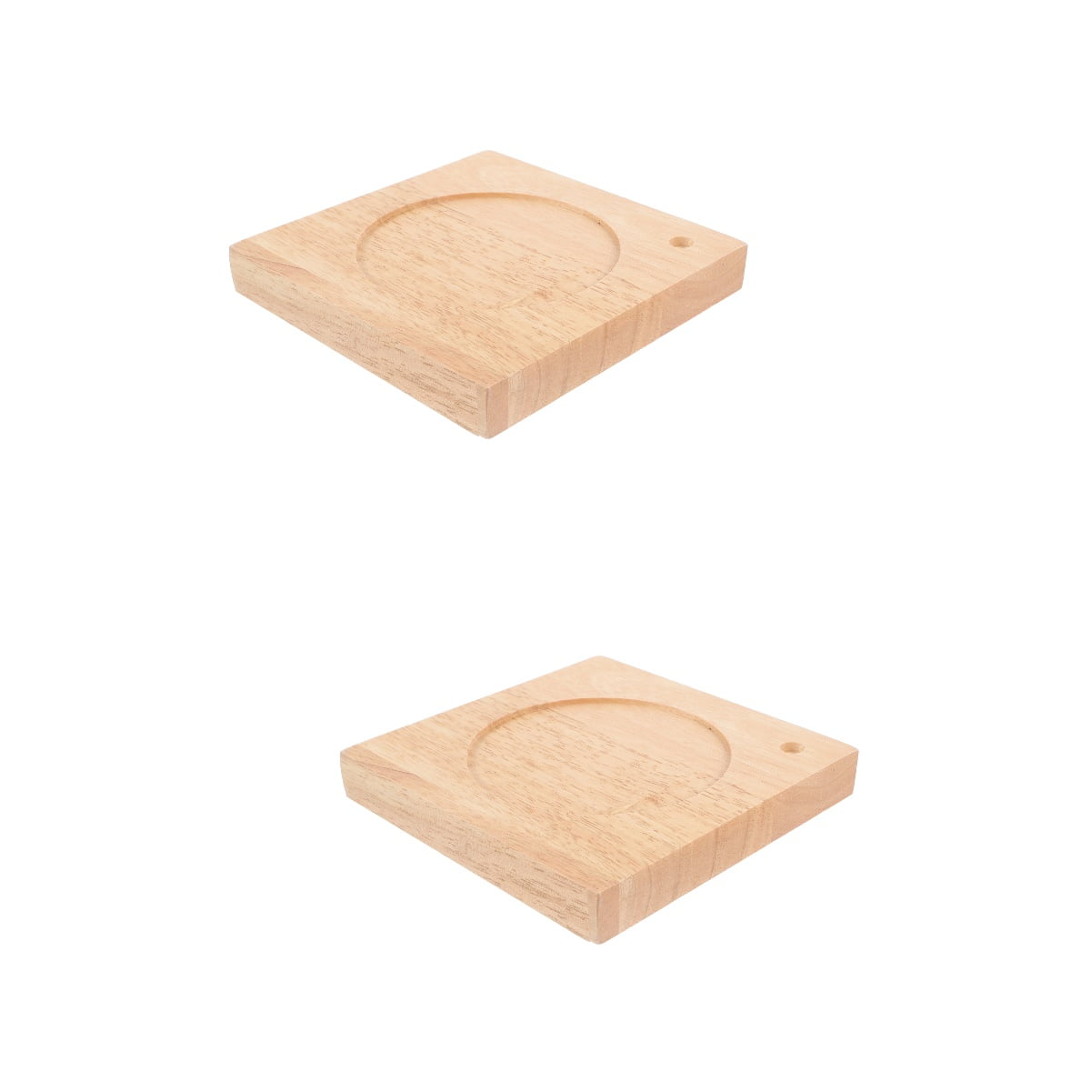 2pcs Square Table Lamp Base Wooden Table Lamp Base Decorative Table ...