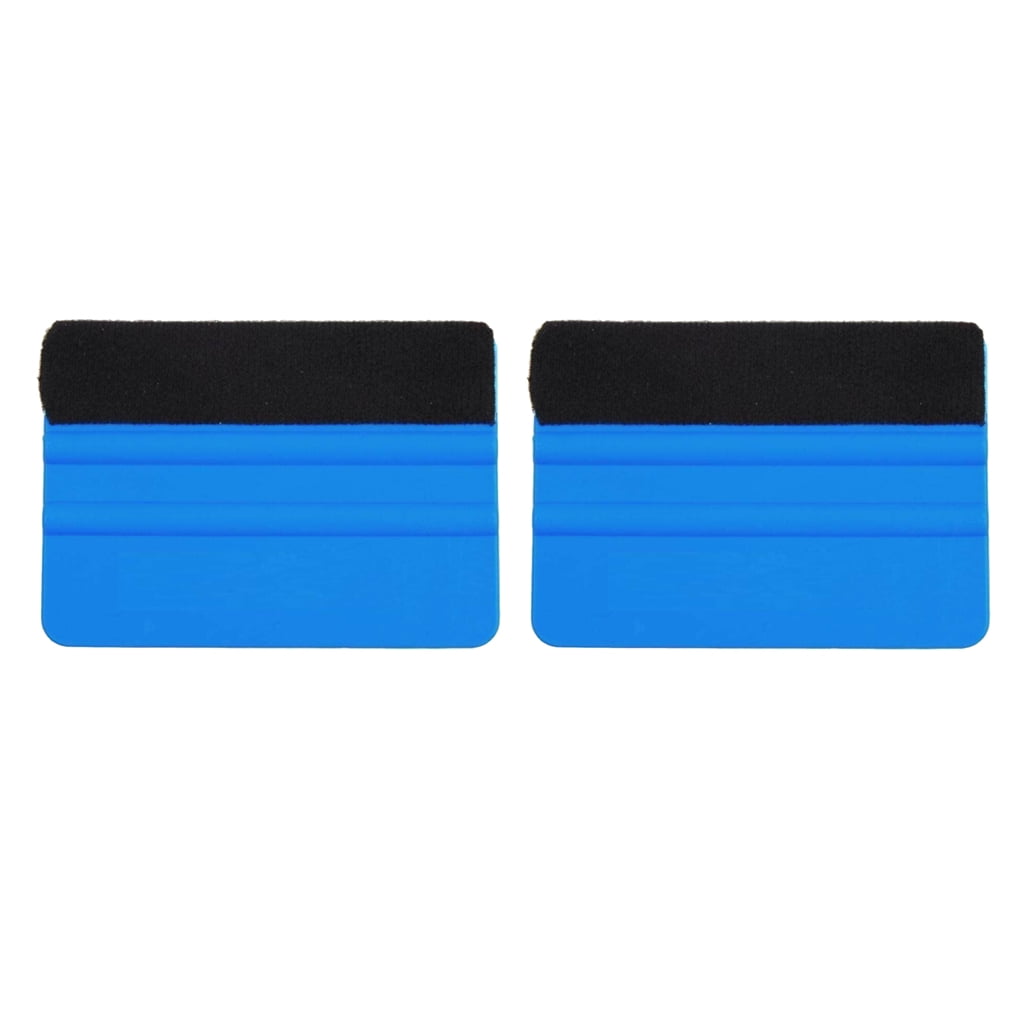 2pcs Squeegee Felt Edge Decal Stickers Scraper Applicator - Walmart.com