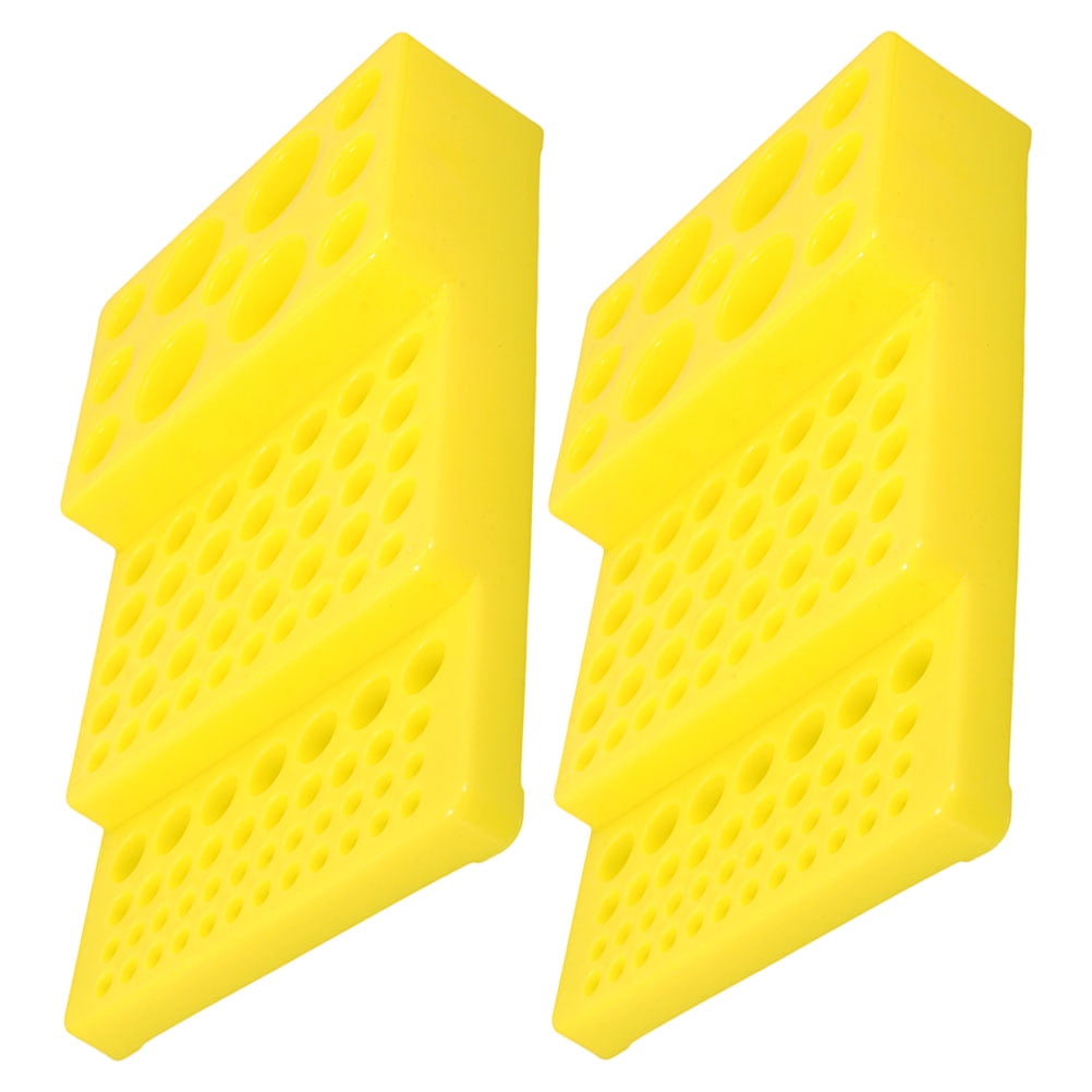 2pcs Stackable Plastic Test Tube Rack Multi-Purpose Centrifuge Tube ...