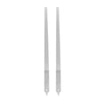 2pcs Stainless Steel Double Emery Polishing Nail File Sanding Strip ...