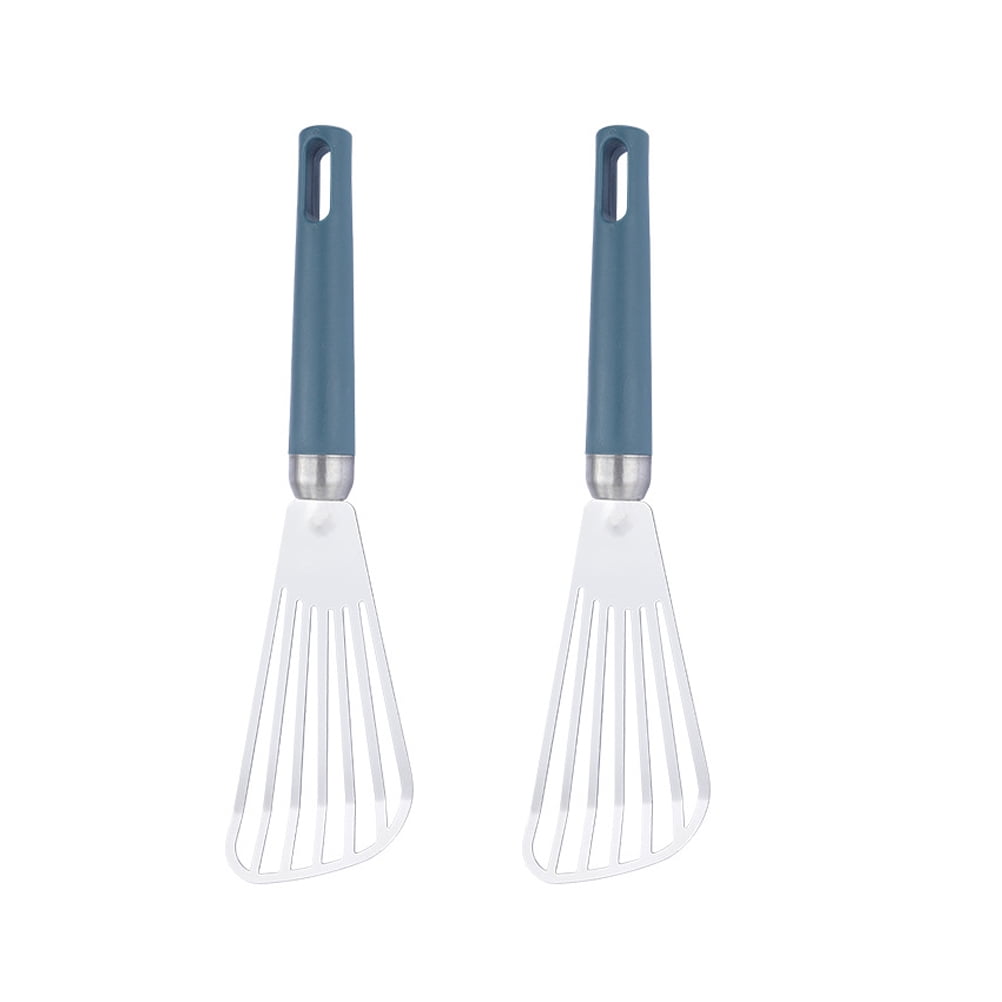 2pcs Stainless Steel Fish Shovels Fish Frying Spatulas Kitchen Gadgets ...
