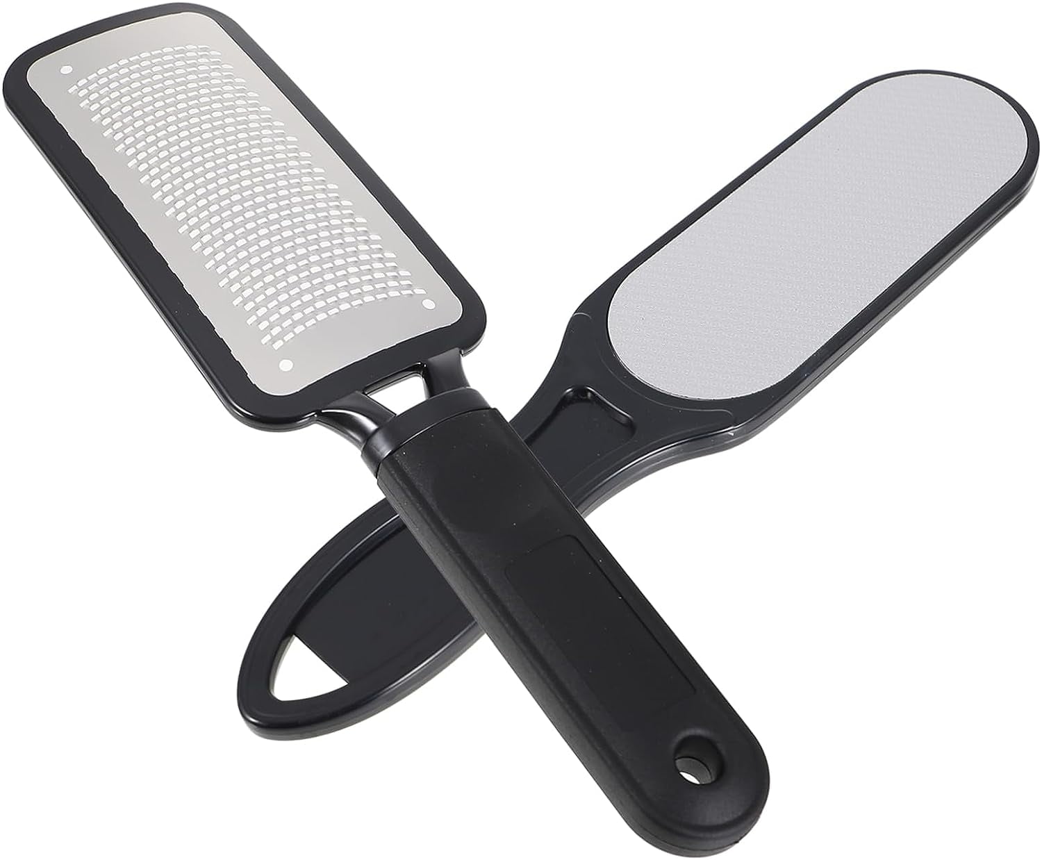 2pcs Stainless Steel Foot File Hard Skin Remover Manual Heel Scraper ...