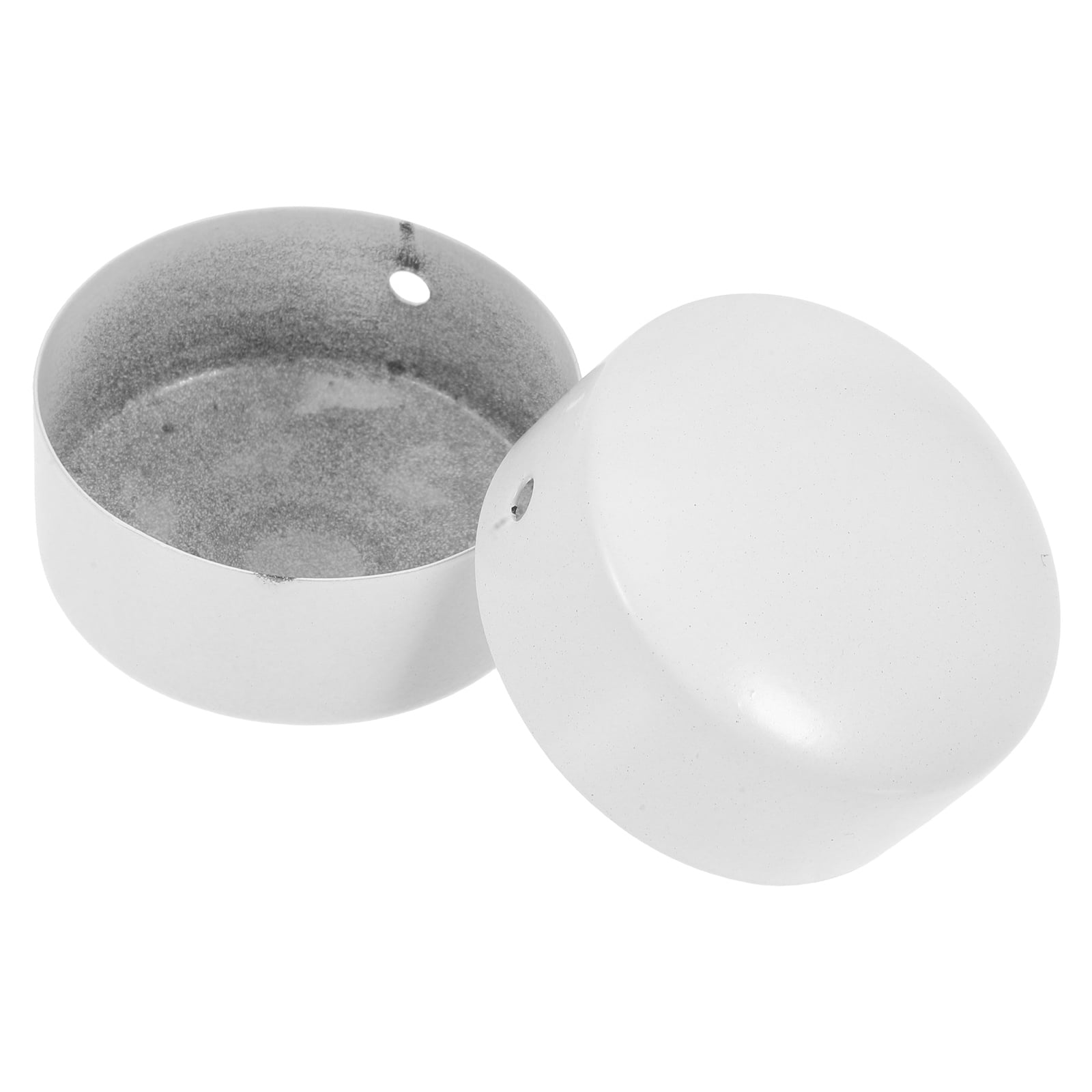 2pcs Stair Handrail End Caps Handrail End Cover Metal Handrails Closure ...