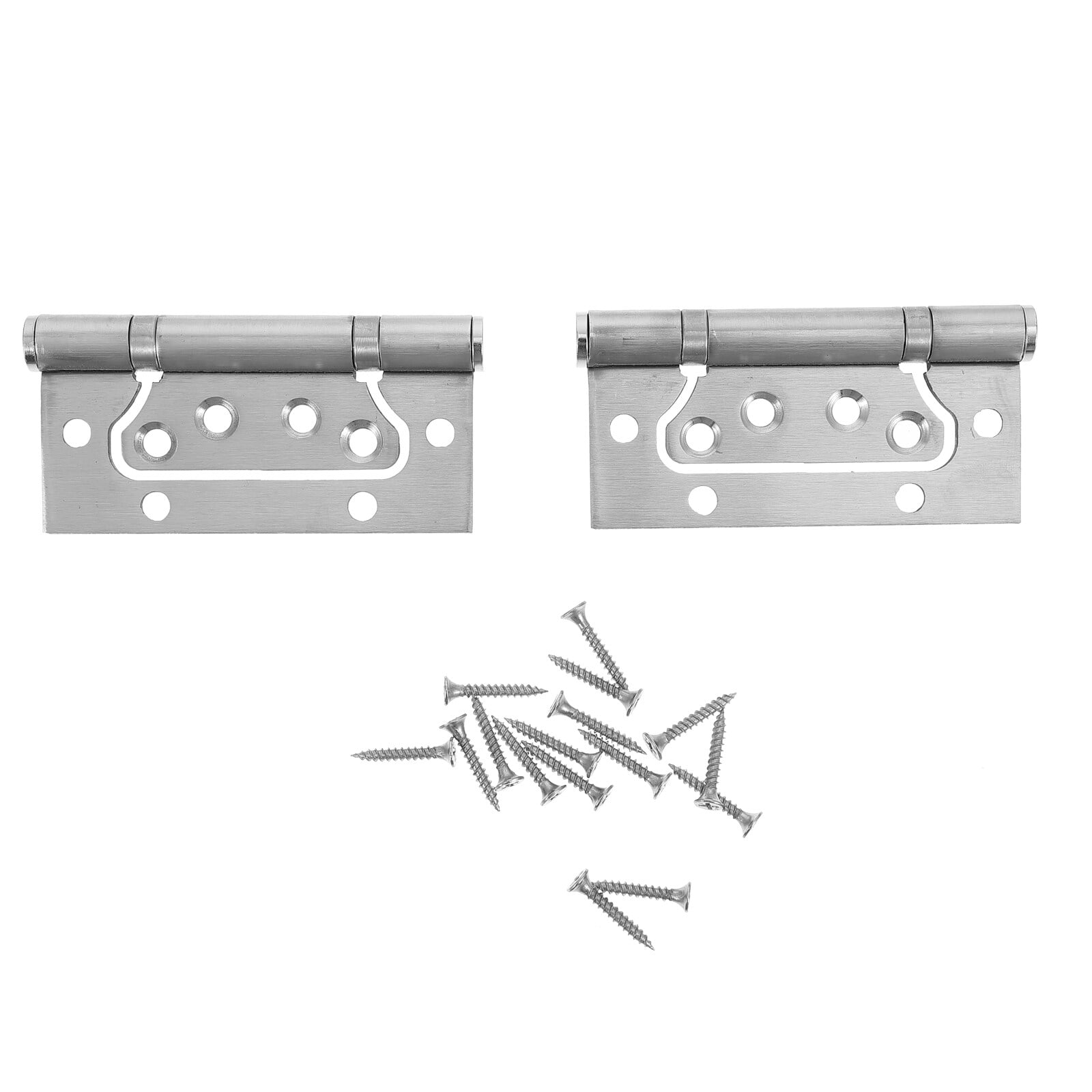 2pcs Stainless Steel Hinges Home Improvement Wooden Door Hinge Butt ...