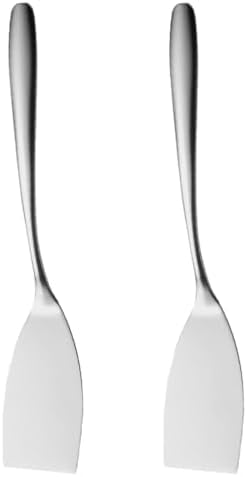 2pcs Stainless Steel Metal Spatula Set, 304 Stainless Steel Kitchen ...