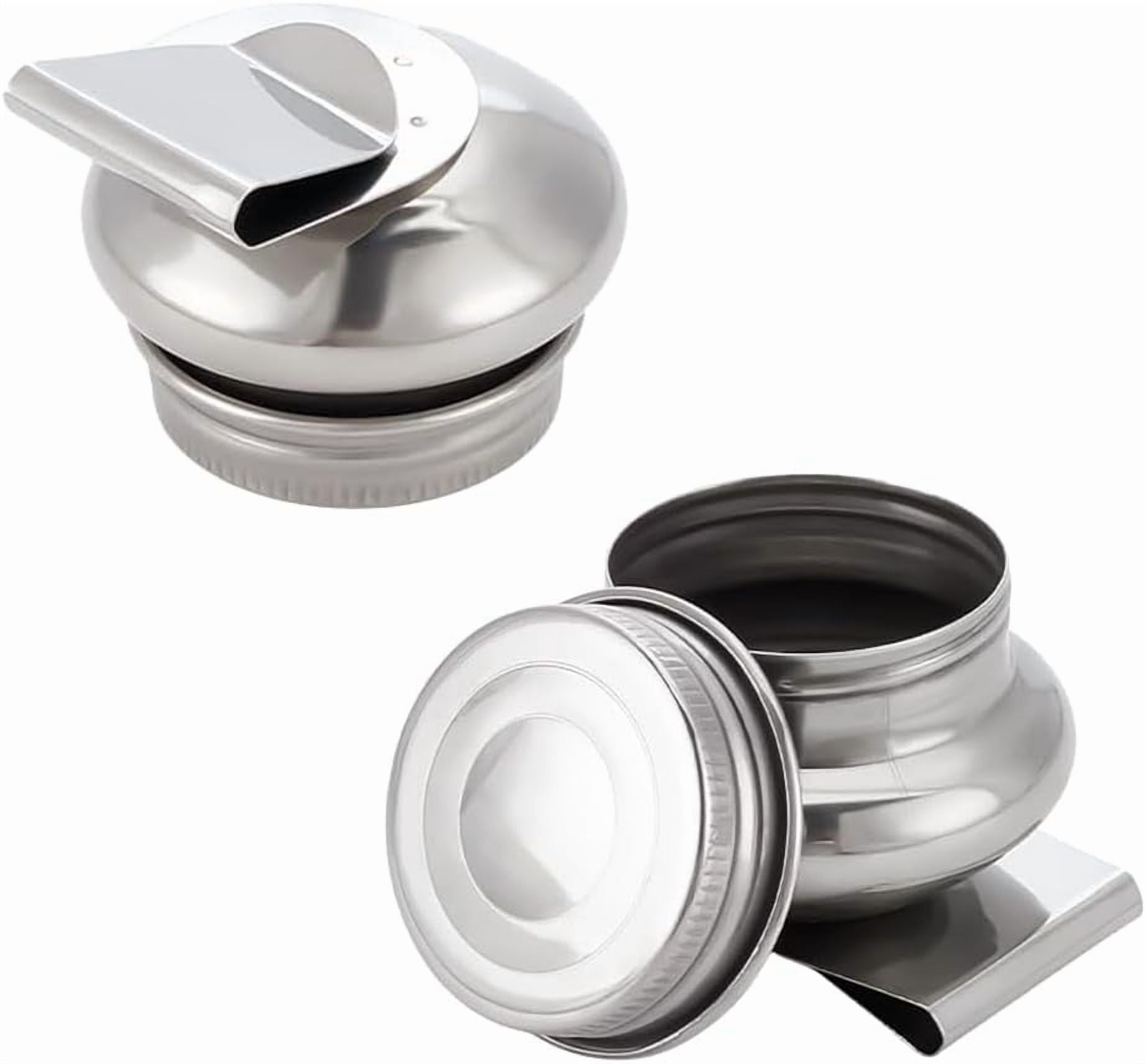 2pcs Stainless Steel Oil Painting Cups Single Palettes Container Cups ...