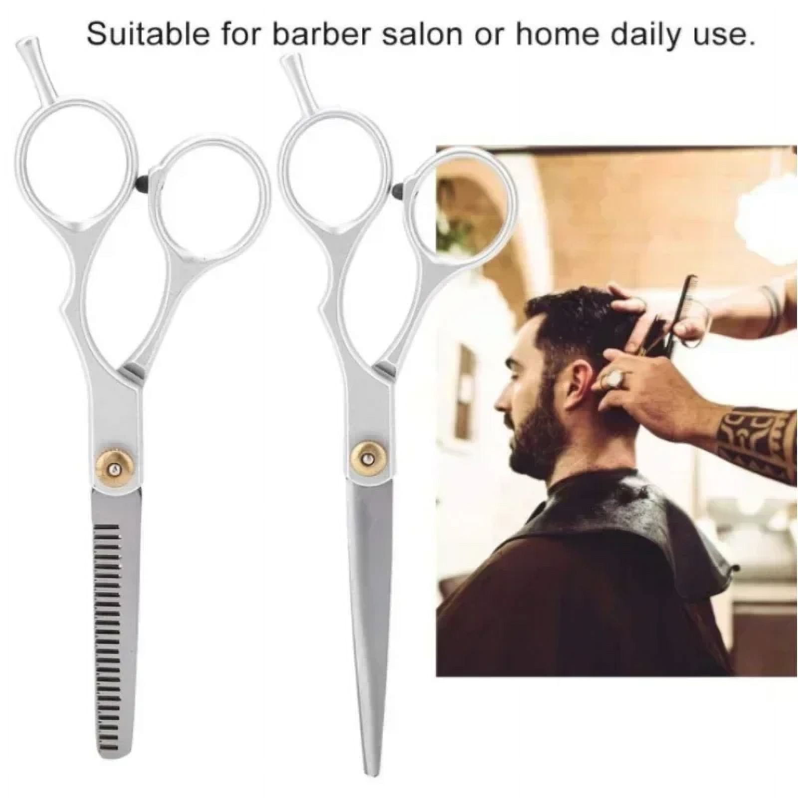 2pcs Stainless Steel Scissors for Hair Thinning and Cutting Clipper 6 ...