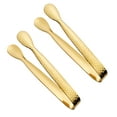 2pcs Stainless Steel Small Serving Tongs Ice Tongs For Convenient Use ...