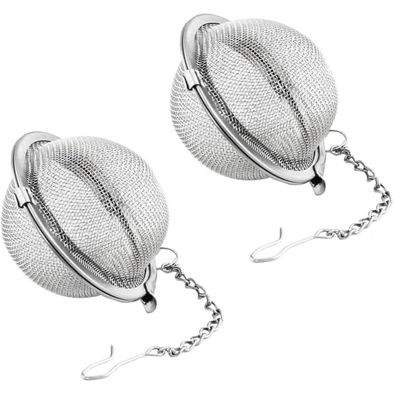 ZDWQFA, Tea Strainer, 2 inch, Mesh Infuser with Extended Chain ...