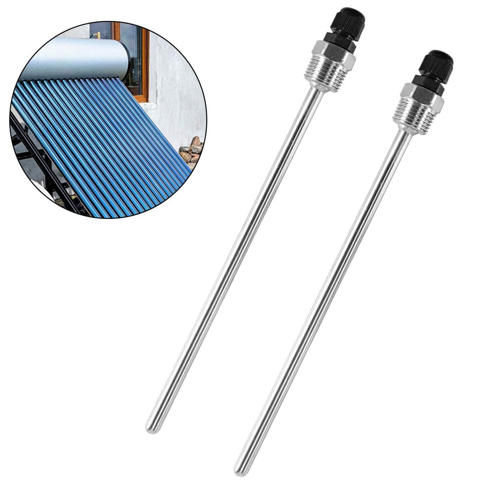 2pcs Stainless Steel Thermowell G1/2'' Thread for Temperature Sensors ...