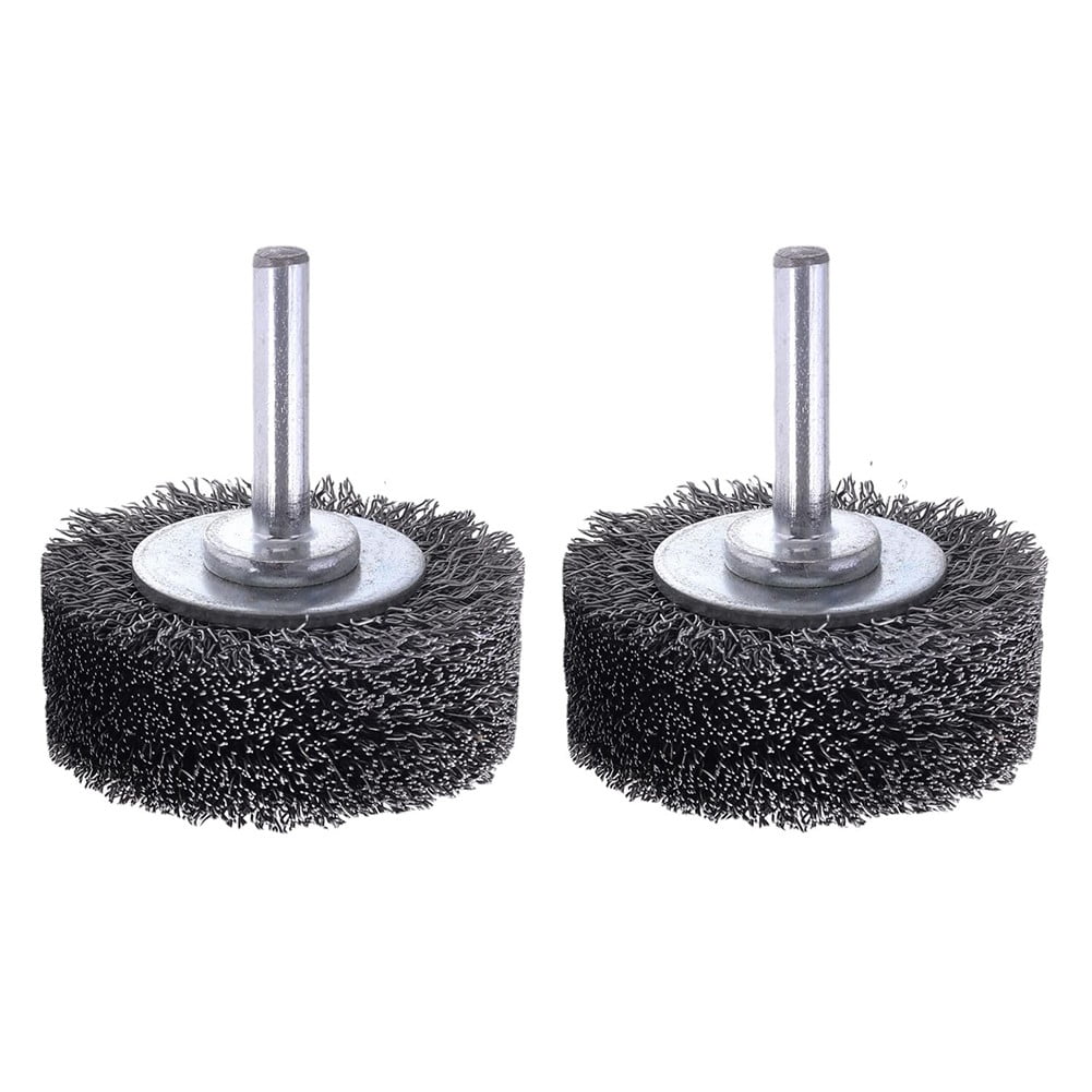 2pcs Steel Wire Brush Wheel Brush For Grinder Metal Rust Removal ...