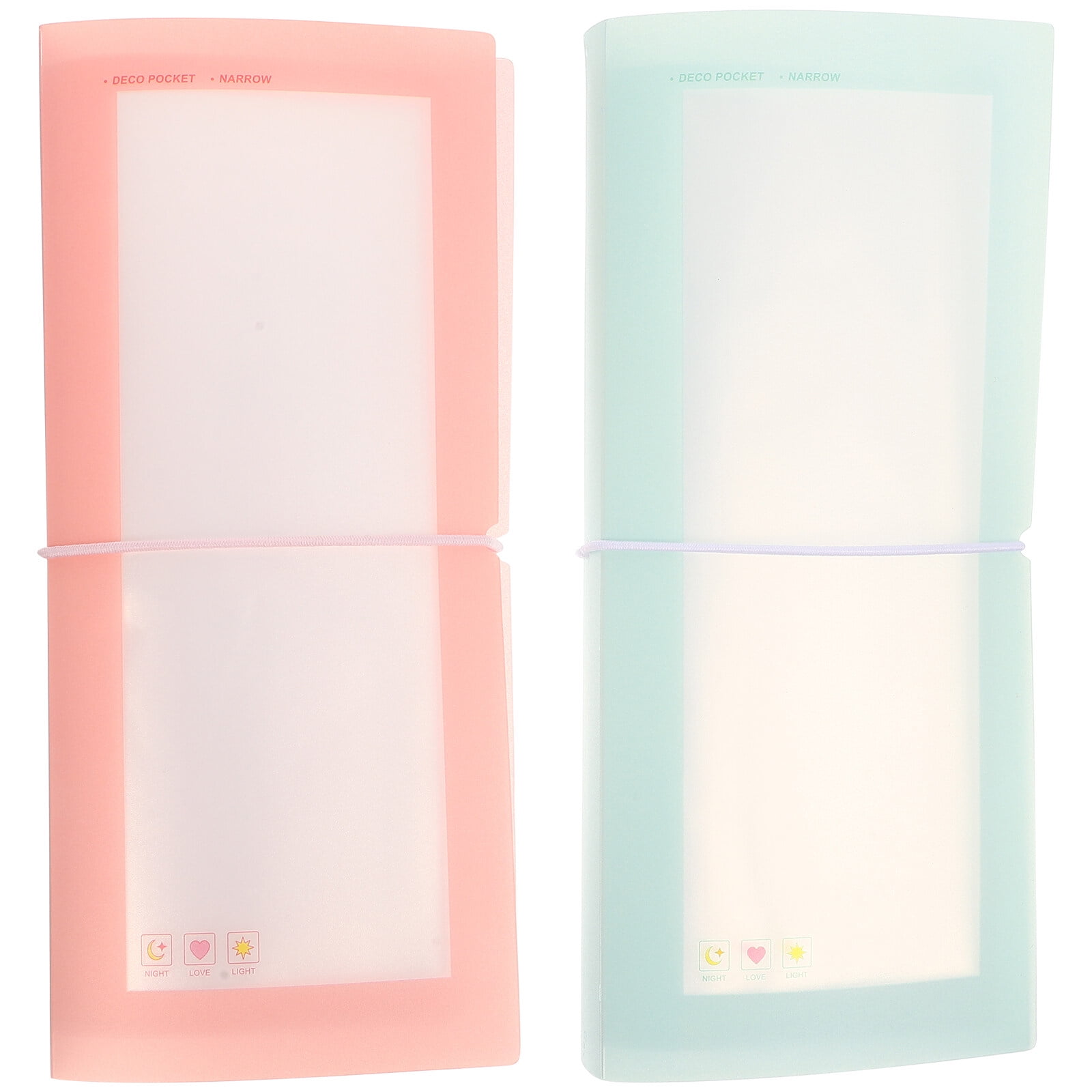 2pcs Sticker Storage Book Decals Collecting Album Sticker Storage Album ...