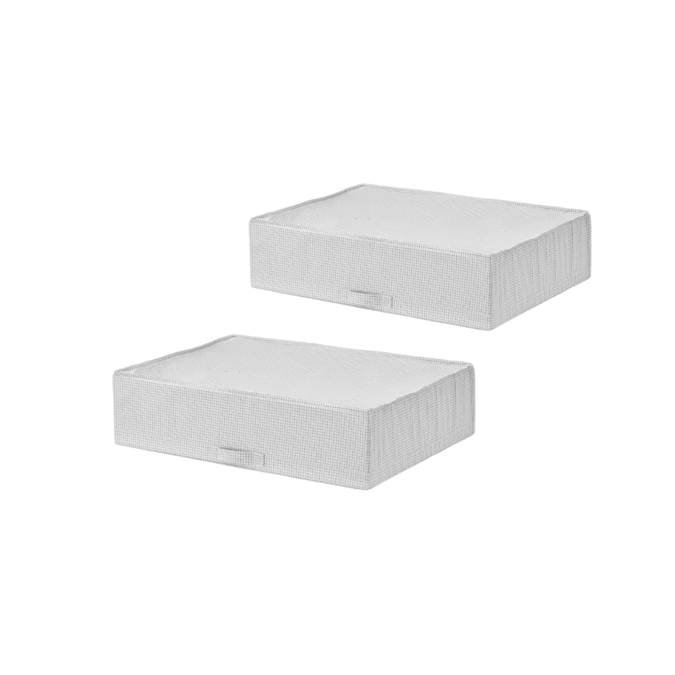 2pcs Storage case, Under Bed Storage Containers, Durable Fabric ...