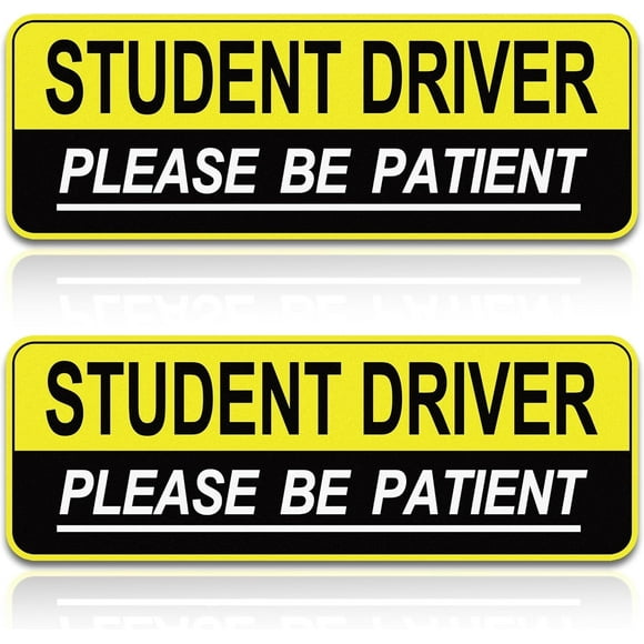 Student Driver Magnets