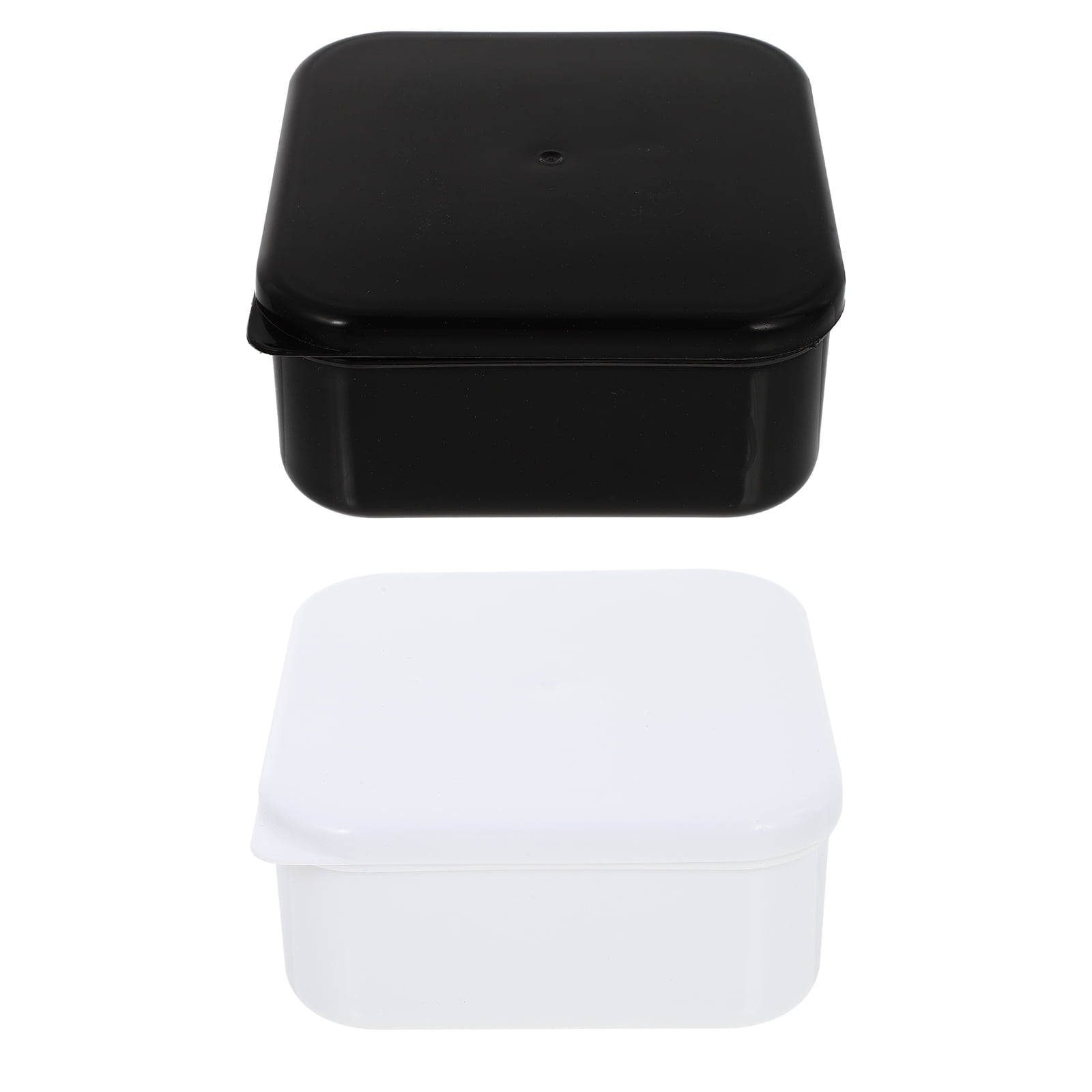 2 Pcs Chess Jar Plastic Go Chess Containers Game Room Chess Storage ...