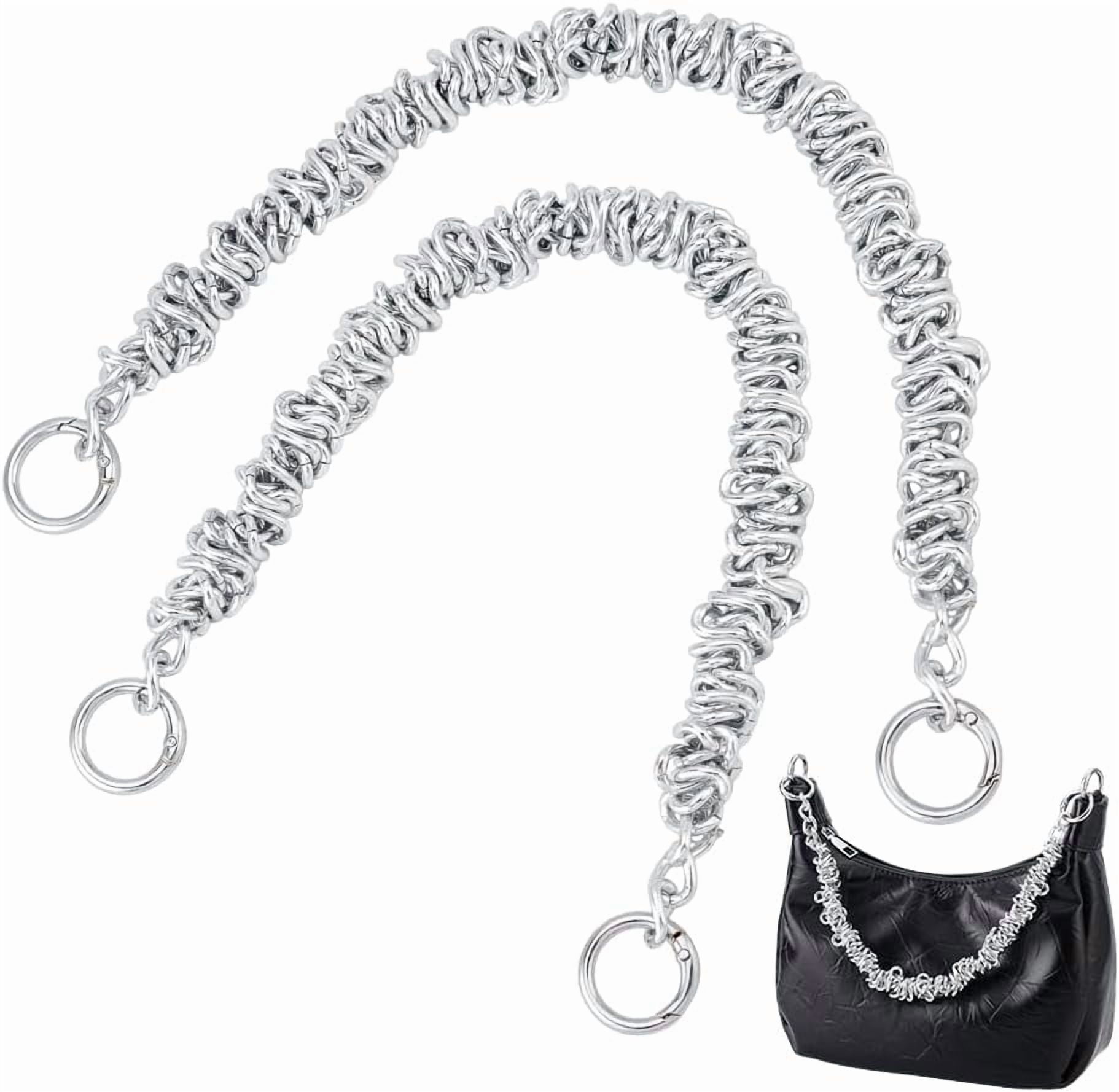 2pcs Stylish Purse Handle Chains Bag Chain Straps Unique Purse Chain ...