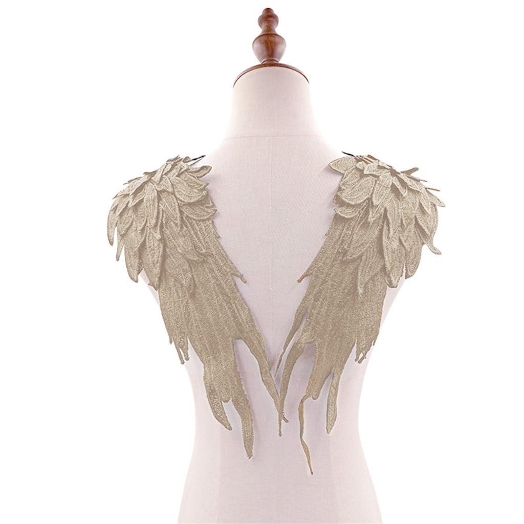 2pcs Stylish Wing Cloth Patches Unique Apparels Performances Wear ...