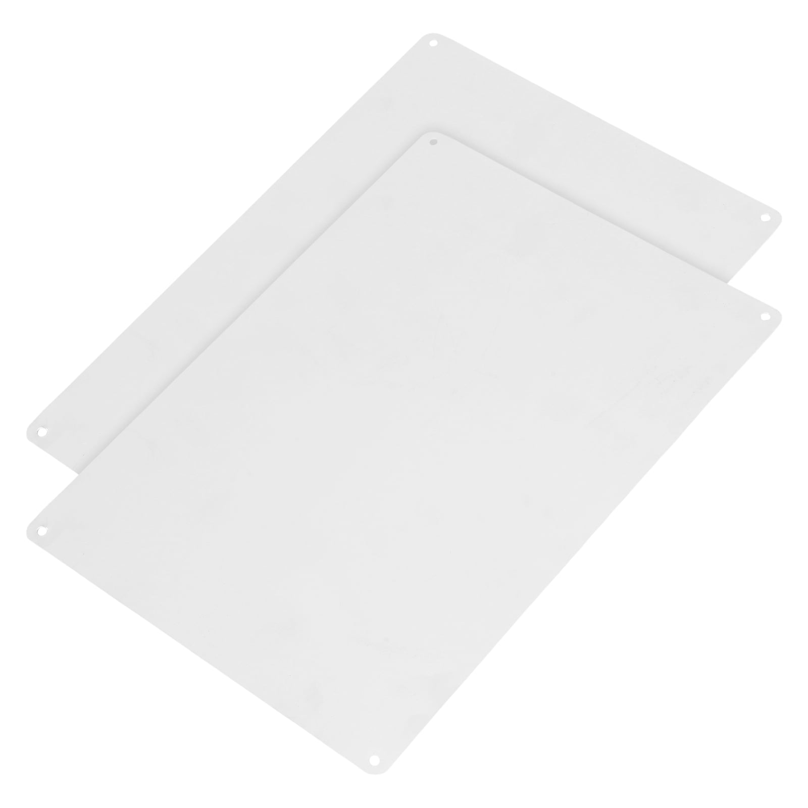 2pcs Sublimation Blank Yard Signs Silver Aluminum Sign Blanks Write-On ...