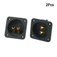 2pcs Subwoofer Plug Car Stereo Speaker Box Terminal Connector Audio ...