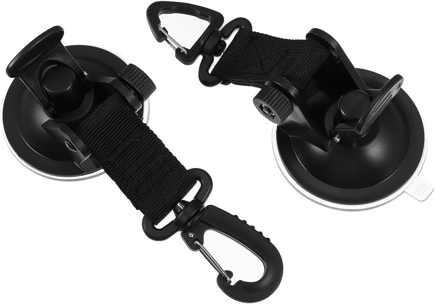 2pcs Suction Cup Hook Q Hanger Hooks Outdoor Coat Hanger Hooks Black ...