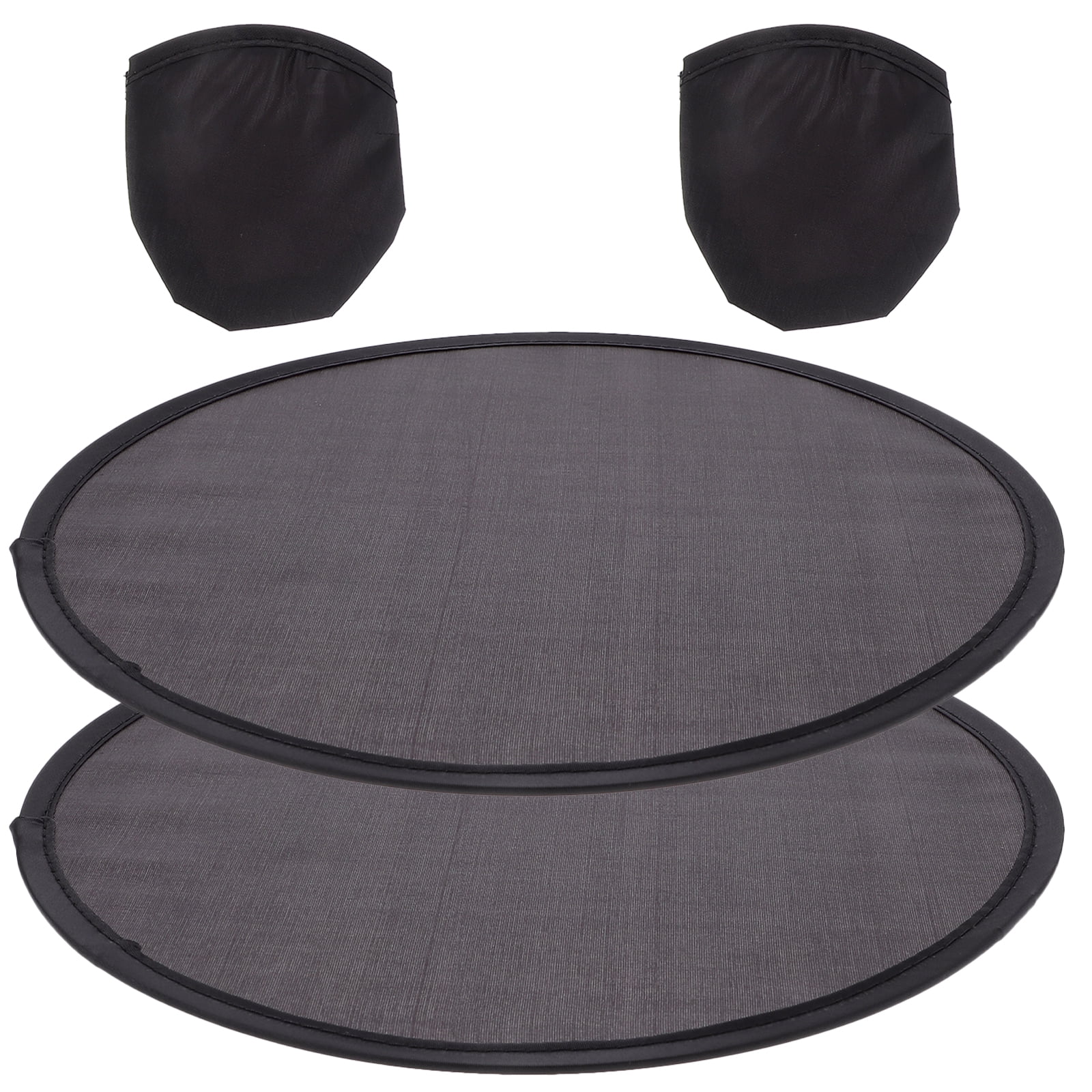 2pcs Summer Folding Round Hand Fan Folding Fan Portable Summer Round ...