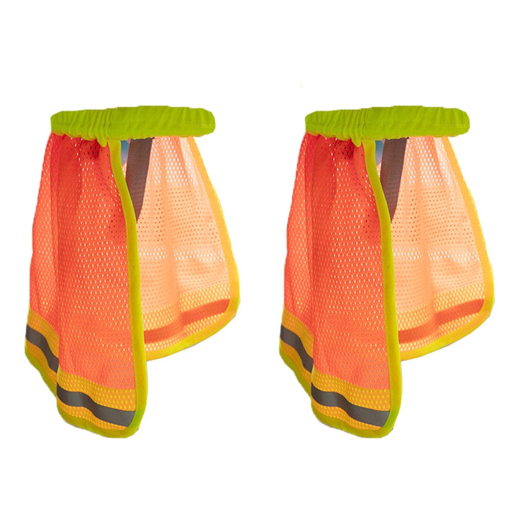 2pcs Sun Shade Hat Cover Neck Shield High Visibility Mesh Sun Shade ...