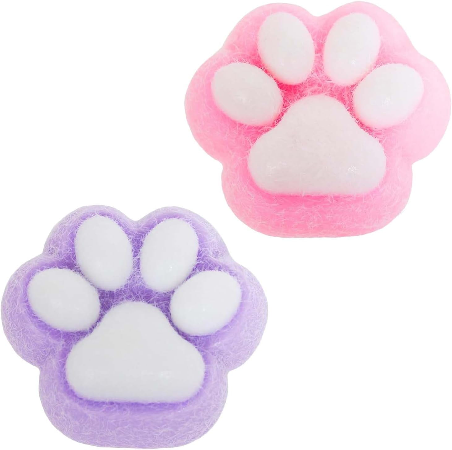 2pcs Taba Squishy,Cat Paw Squishy Toys,Cat Paw Squeeze Toys,Cute Kawaii ...