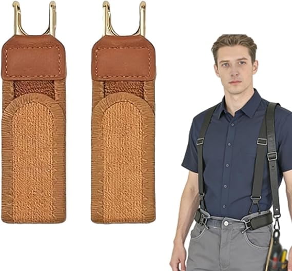 2pcs Tactical Metal Hook Elastic Belt, Adjustable Side Tactical Belt ...