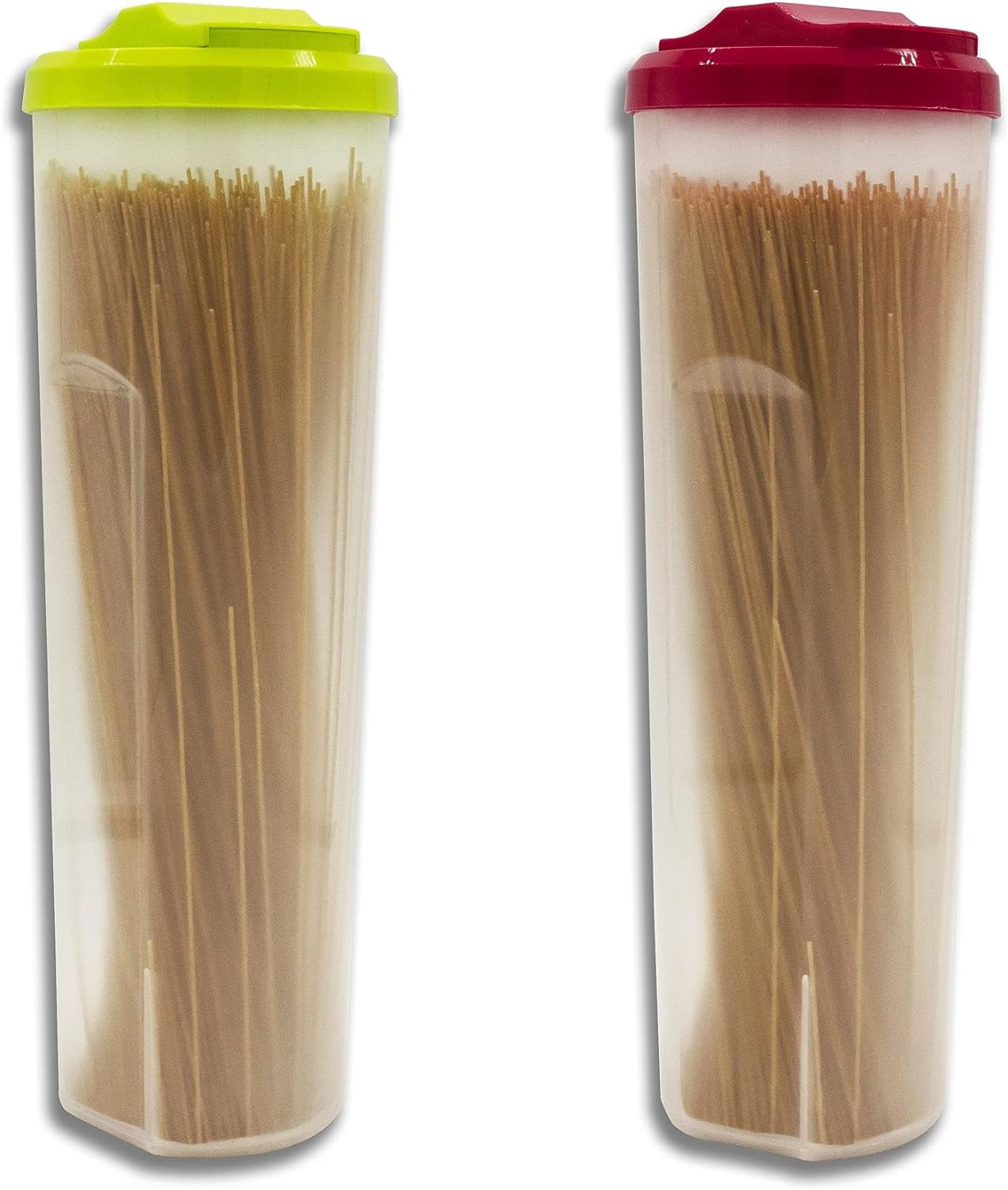 2pcs Tall Pasta Container Food Storage for Spaghetti, Noodle Cereal ...