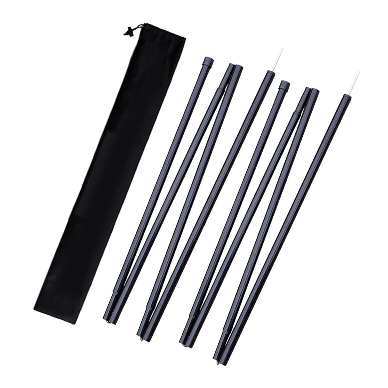 2pcs Tarp Poles, High Strength Adjustable Tent Rods, Portable ...