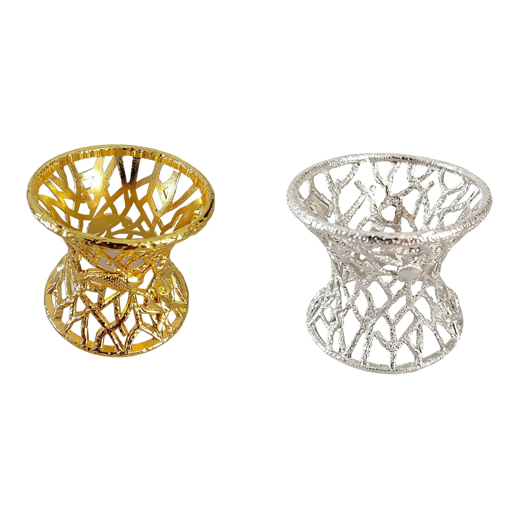 2pcs Tea Filter Stand Rustproof Zinc Alloy Tea Strainer Base ...