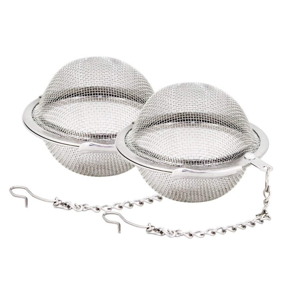 2pcs Tea Infuser Balls Stainless Steel 2.1 Inch, Mesh Strainerfor Loose ...