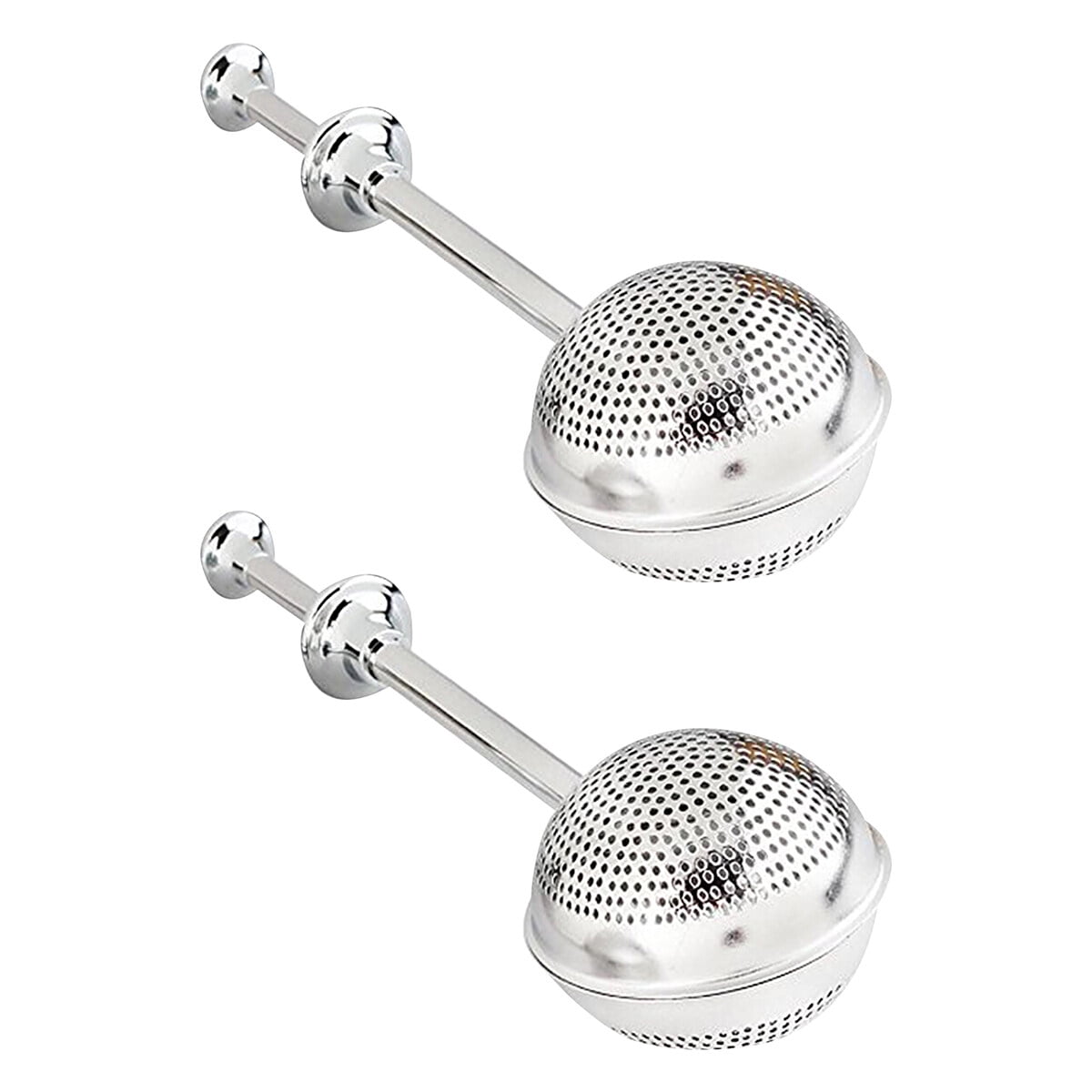 2pcs Tea Infuser Stainless Steel Tea Ball Single Cup Long Handle Tea ...