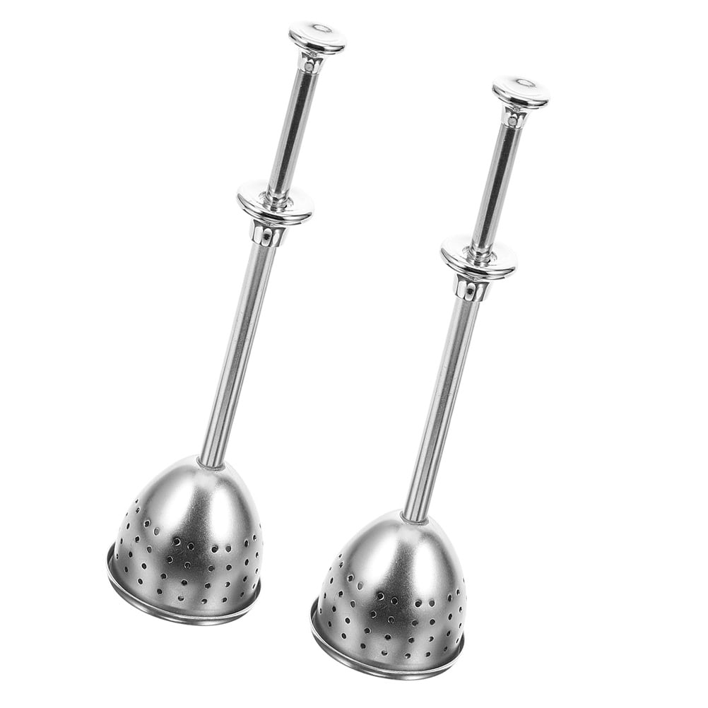 Stainless Steel Tea Infuser with Fine Mesh Strainer for Loose Tea 2pcs ...