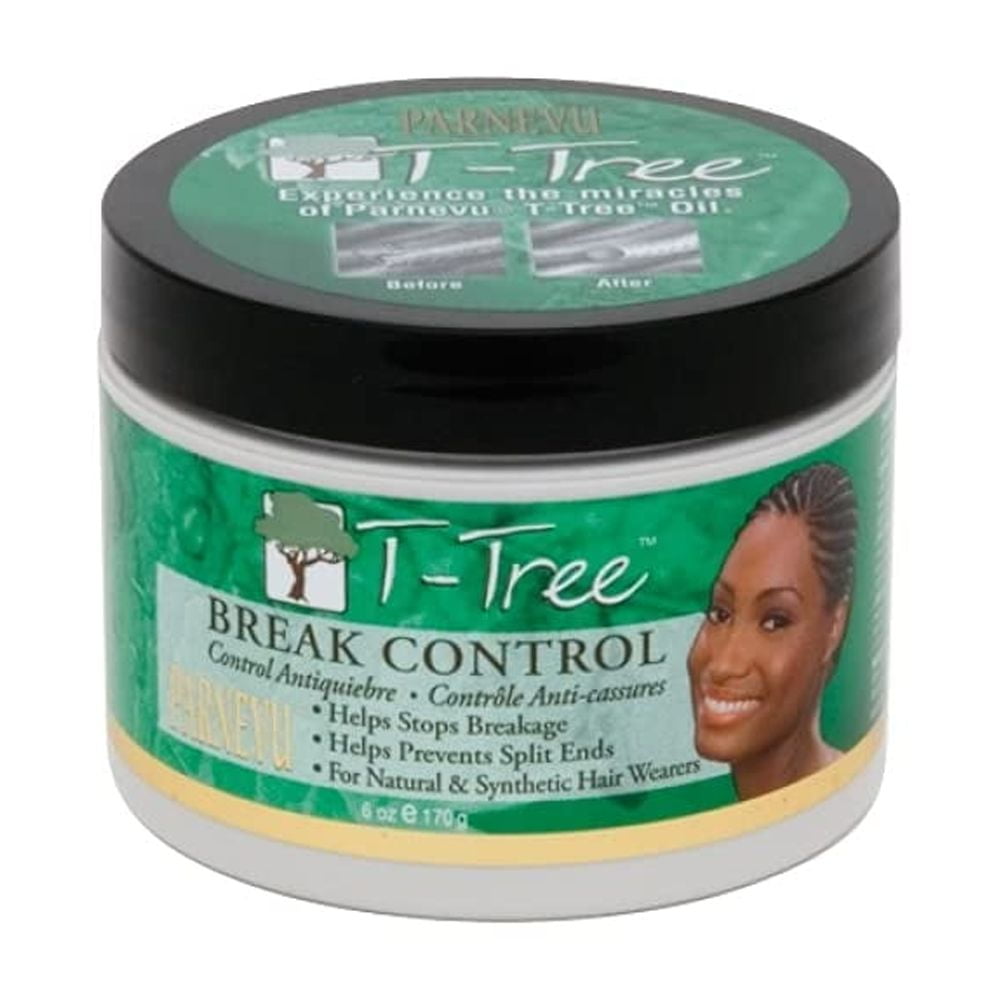 2pcs Tea Tree Break Control Hair Cream Helps Stop Hair Breakage, 6 oz ...