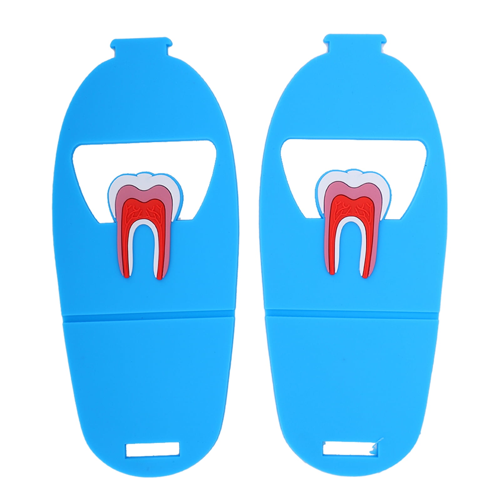 2pcs Teeth Shape Dental Card Holder Phone Card Dsiaply Stand for Clinic ...