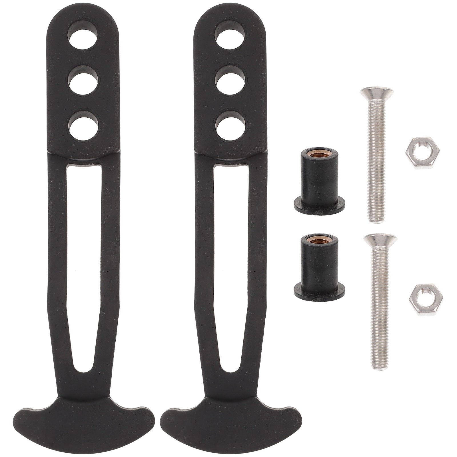 2pcs Telescoping Ladder Straps with Rubber Latch Bands for Boat Marine ...