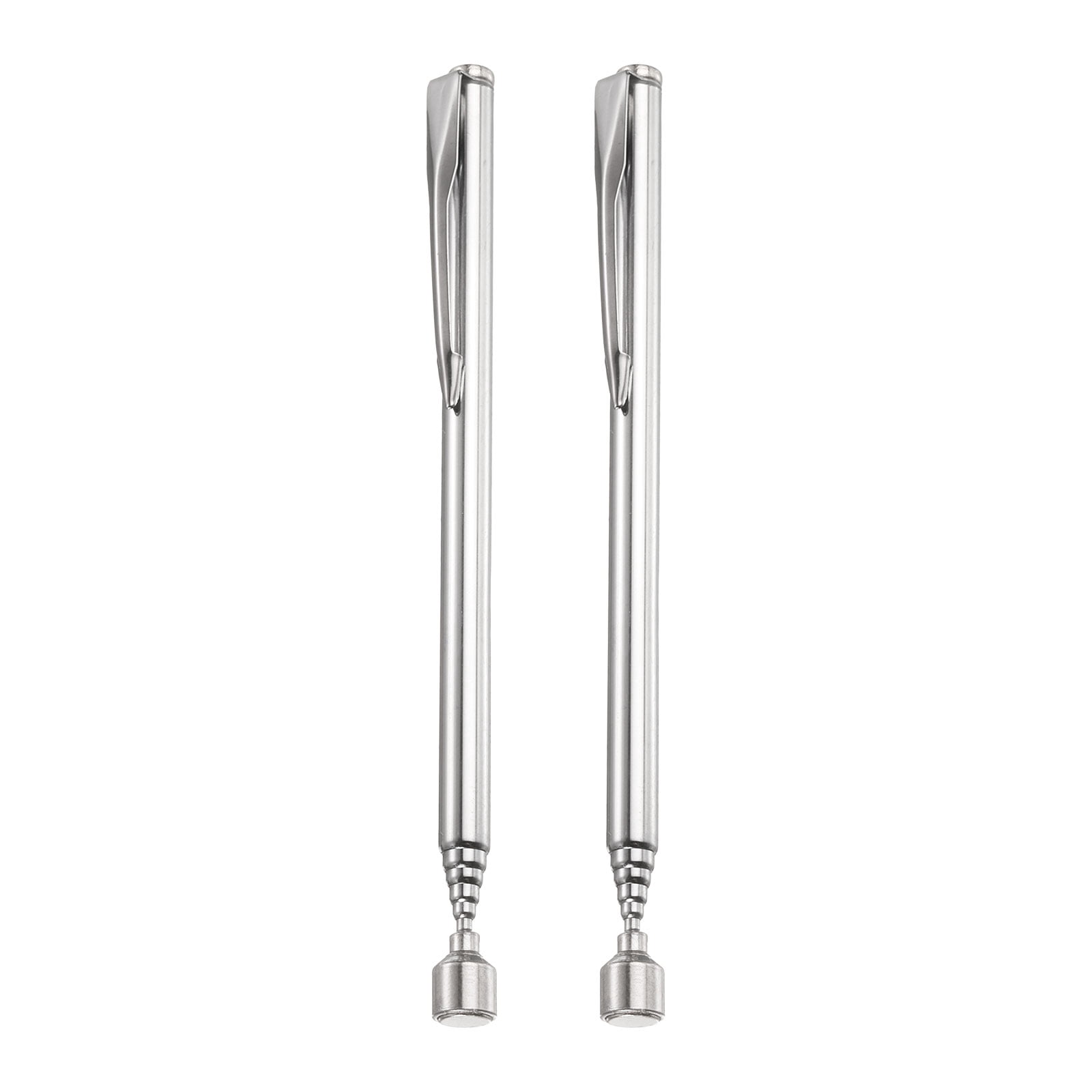2pcs Telescoping Magnetic Pickup Tool 1.5LB Stainless Steel 4.7" to 19. ...