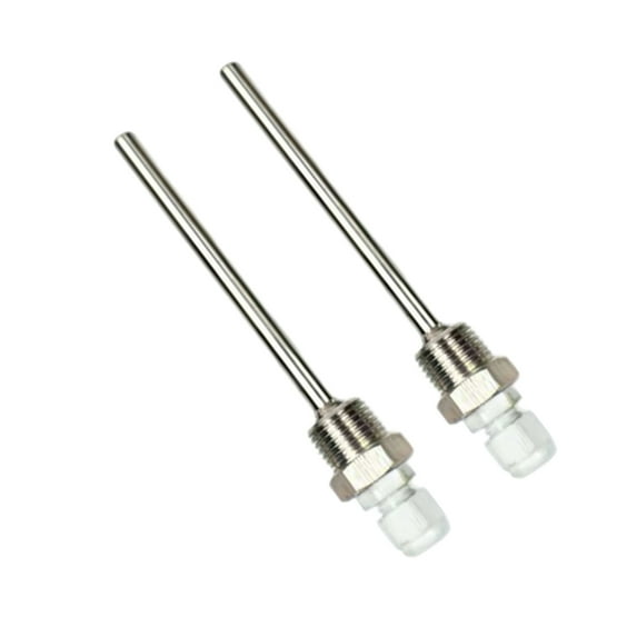 2pcs Temperature Sensors 1/2in Thread Immersions Sleeve 50/100/200 ...