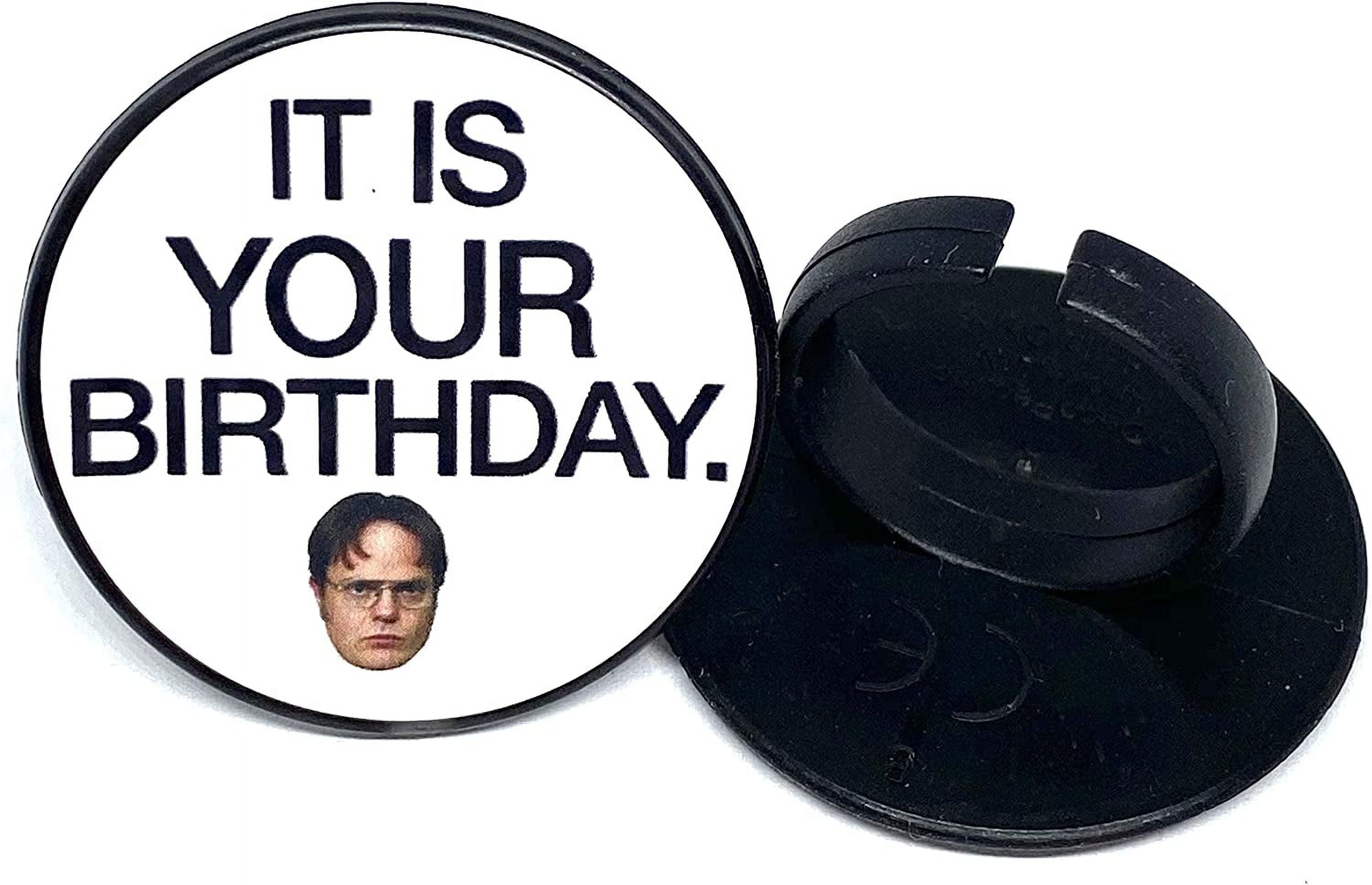 2pcs The Office Party Supplies Cupcake Toppers Cake Decorations Party ...