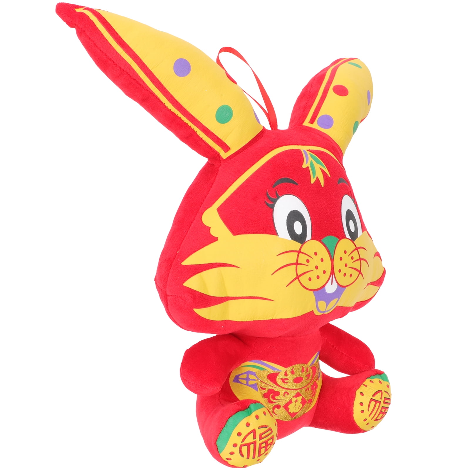 2pcs The Year Of Rabbit Plush Doll Mascot Rabbit Doll Adorable Bunny ...