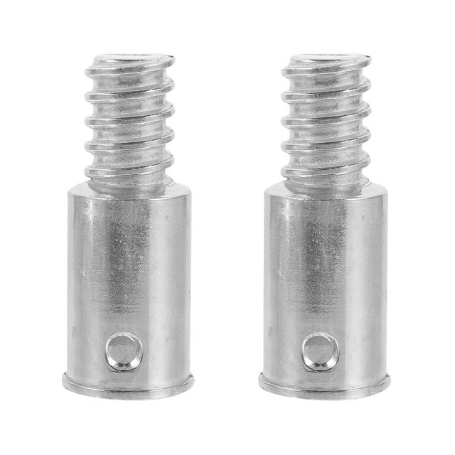2pcs Threaded Tip Replacement Extension Poles Threaded Tip Repairing ...